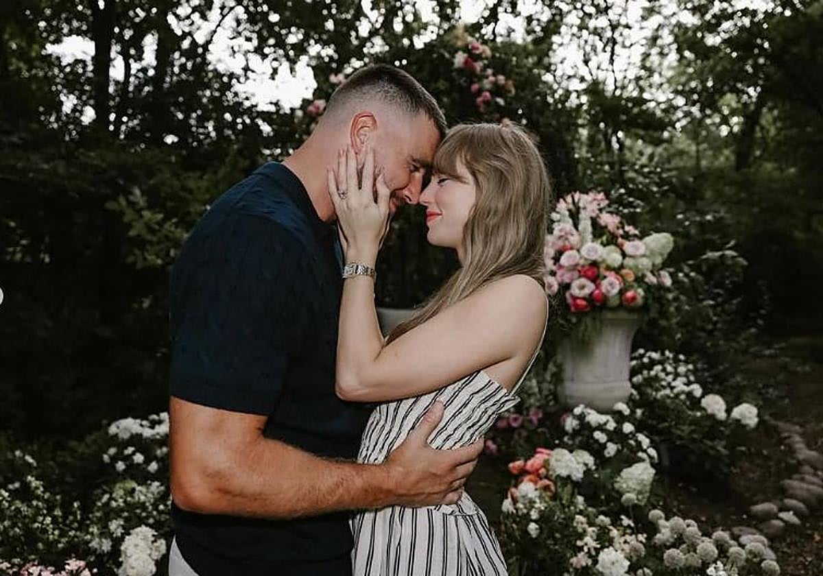 Fotos del romántico compromiso de Taylor Swift y Travis Kelce reveladas - Lomas Conectado